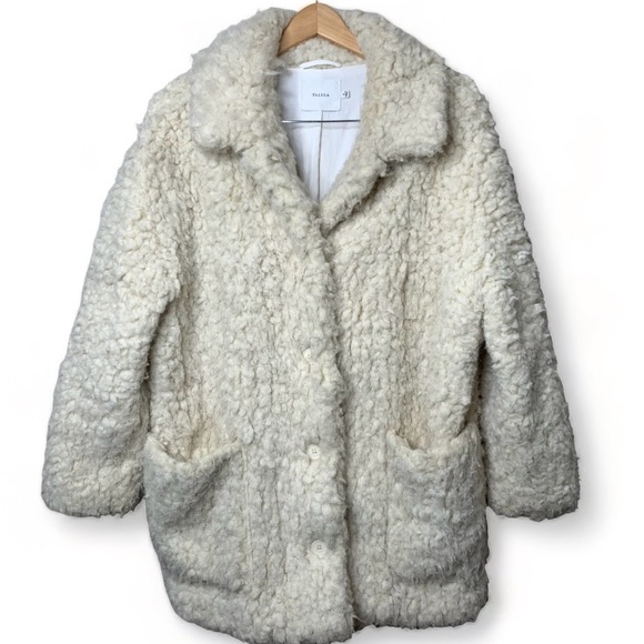 Talula | Jackets & Coats | Aritzia Talula Faux Chunky Sherpa Borg Coat ...